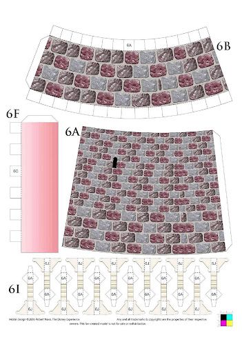 MAQUETA DE CASTILLO PARA RECORTAR Y MONTAR