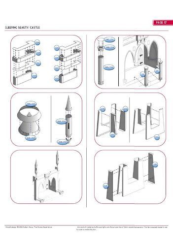 MAQUETA DE CASTILLO PARA RECORTAR Y MONTAR